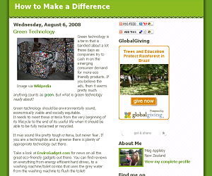 Eco Resources: How to Make a Difference
