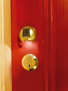 Solar Powered Keyhole Light